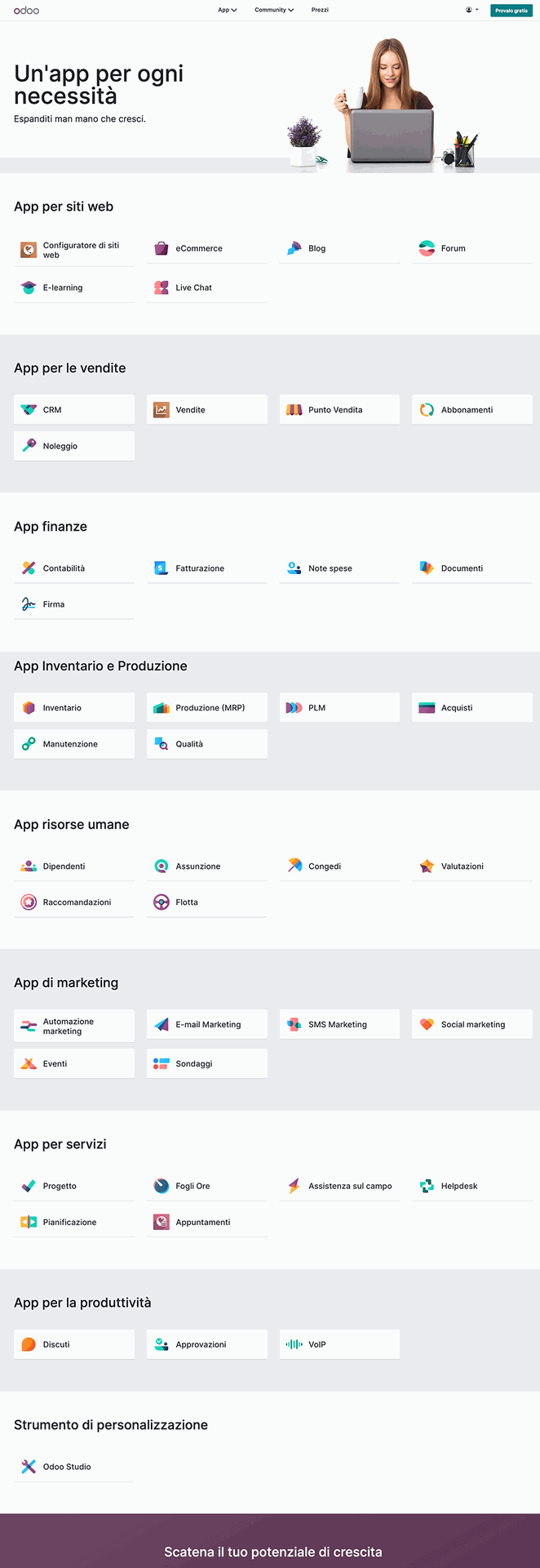 APP - MODULI - SIGLE | 2b-trendy